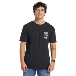 Quiksilver T-Shirt »Global Force« schwarz L L Stoff: Baumwollstoff [160 g/m2]