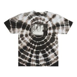 DC Shoes T-Shirt »Blabac Alexis« Black/ White Spiral Tie Dye L L Stoff: Jersey-Stoff aus Baumwolle [200 g/m2]