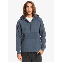 Quiksilver Kapuzensweatshirt »Step off« Navy Blazer Heather XXL XXL Mischgewebe aus Polyester,...