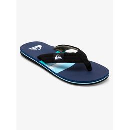 Quiksilver Sandale »Molokai Layback« Black/Blue/Green 11 (44) 11 (44) Obermaterial: Obermaterial aus Baumwoll-Canvas