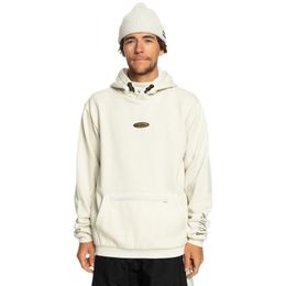 Quiksilver Fleecejacke »Big Logo« mit Kapuze Nimbus Cloud XL XL Umweltfreundliches Material: Mischgewebe...