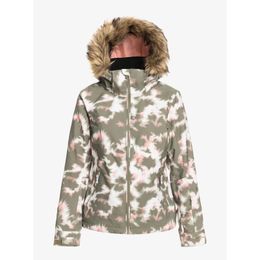 Roxy Snowboardjacke »Jet Ski« Deep Lichen Green Nimal XS XS Stoff: Polyester-Leinwandgewebe