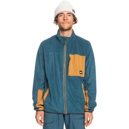 Quiksilver Fleecejacke »Peak Point« Majolica Blue XL XL Umweltfreundliches Material: Sweatstoff aus...
