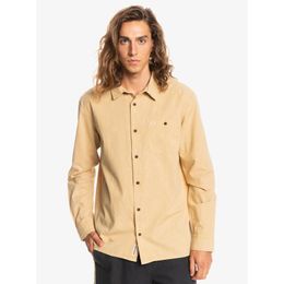 Quiksilver Langarmhemd &raquo;Bolam&laquo; Prairie Sand XXL - US-Gr&ouml;&szlig;en US-Gr&ouml;&szlig;en XXL Stoff: Baumwollstoff