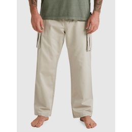 Quiksilver Cargohose &raquo;Mikey&laquo; Goat 36(XL) 36(XL) Umweltfreundliches Material: Stoff aus...