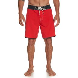 Quiksilver Boardshorts »Original Scallop 18"« High Risk Red 38(XXL) 38(XXL) Material: Rückverfolgbares Mischgewebe aus...