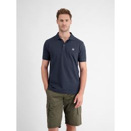 Lerros Poloshirt »Unifarbenes Poloshirt« CLASSIC NAVY 3XL 3XL Logo-Badge auf der Brust