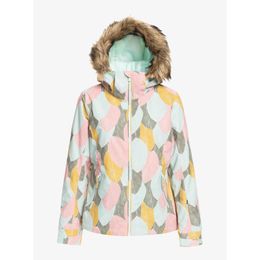 Roxy Snowboardjacke »Jet Ski« Deep Lichen Green La Palmeraie S S Stoff: Polyester-Leinwandgewebe
