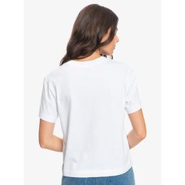 Quiksilver T-Shirt »Womens« White S S Stoff: leichter Stoff aus reiner Baumwolle