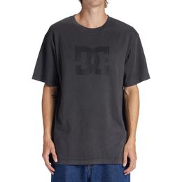 DC Shoes T-Shirt »DC Star Pigment Dye« Pirate Black Enzyme Wash XXL XXL Material: Baumwoll-Jersey [200 g/m2]