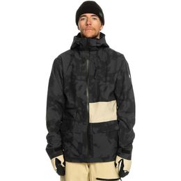 Quiksilver Snowboardjacke »Sammy Carlson Stretch Quest« Tie Dye Black S S TECHNOLOGIE