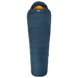 Mountain Equipment - Helium 400 - Daunenschlafsack Gr Regular - Body Size: 185 cm Zip. Right Blau