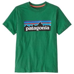 Patagonia - Kid's P-6 Logo - T-Shirt Gr XS grün