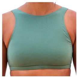 Roxy - Women's Pro The Pop Up Crop Top - Bikini-Top Gr XL türkis