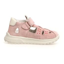 Naturino - Kid's Naturino Muufy Suede/Calf - Sandalen 19 | EU 19 rosa/beige