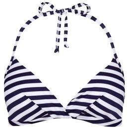 Barts - Women's Custe Halter - Bikini-Top Gr 36 weiß/blau