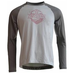 Zimtstern - Pureflowz Shirt L/S - Radtrikot Gr XL grau