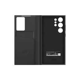 Samsung Smart View Wallet Case Flip Case Samsung Galaxy S23 Ultra Schwarz Stoßfest