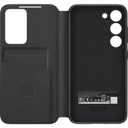 Samsung Smart View Wallet Case Flip Case Samsung Galaxy S23 Schwarz Stoßfest