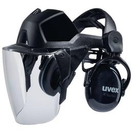 Uvex Pheos Faceguard - Gisichtsschutz und Gehörschutz - Mit Uvex Supravision Excellence - Einheitsgröße