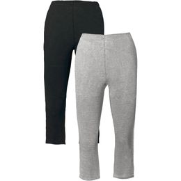 bonprix Stretch-Capri-Leggings (2er Pack)