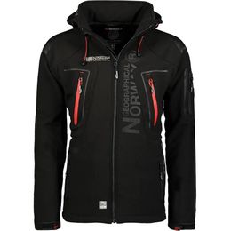 Geographical Norway Softshelljacke "Techno" in Schwarz - XL