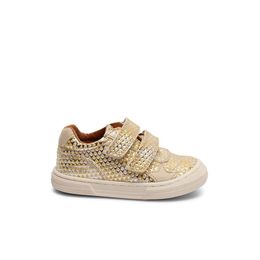bisgaard Leder-Sneakers "Kae" in Gold - 24