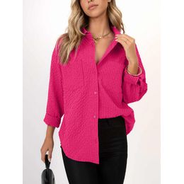 Milan Kiss Hemd in Pink - S