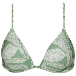 Barts - Women's Akamu Fixed Triangle - Bikini-Top Gr 38 grün/grau