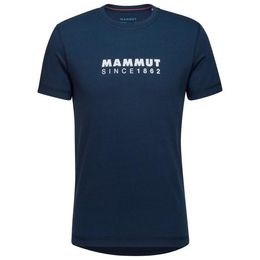 Mammut - Core T-Shirt Logo - T-Shirt Gr S blau
