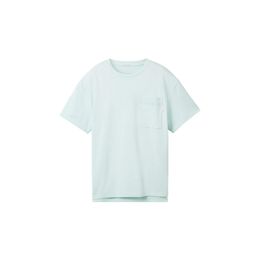 Tom Tailor Jungen Oversize T-Shirt, grün, Uni, Gr. 176