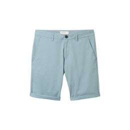 Tom Tailor Herren Slim Chino Shorts, grün, Uni, Gr. 28