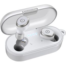 TOZO Bluetooth 5.3 Kabellos Sport IPX8 Wasserdicht In-Ear-Kopfhörer (Sicherer Klang und kabelloser Komfort für ein immersives Musikgenuss-Erlebnis.