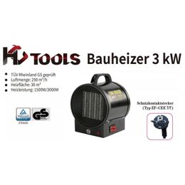 HC Tools Heizgerät Bauheizer 3 kW