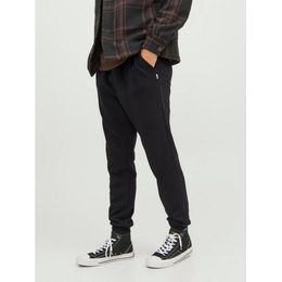 Jack & Jones Jack & Jones Jogginghose Jogging Hose Stoff Basic Jogger JPSTGORDON 6544 in Schwarz