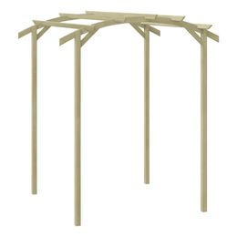 DOTMALL Pergola Imprägniertes Kiefernholz 180×197×210 cm