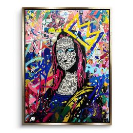 DOTCOMCANVAS® Leinwandbild QUEEN MONA OK