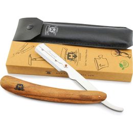 Haryali London Rasierpinsel Cut Throat Razor Professionelles Cut Throat Razor Kit Rasiermesser