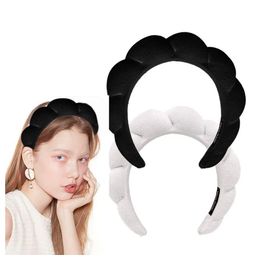 KIKI Haarband 2Pcs Spa Gesichts-Stirnband Puffy Make-up Haarband für Frauen waschen