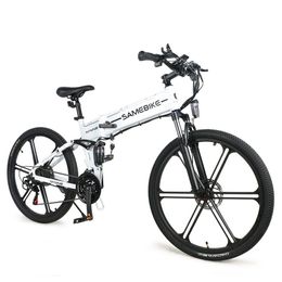 SAMEBIKE E-Bike LO26 II mit Stoßdämpfer-Vordergabel