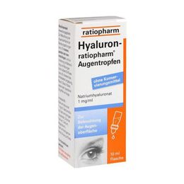 ratiopharm GmbH Augenpflege-Set HYALURON-ratiopharm Augentropfen 10ml