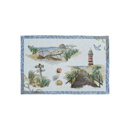 Platzset, 2 x Tischset Platzset Seaside maritim 32x48 cm