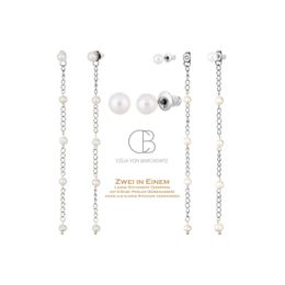 Célia von Barchewitz Perlenohrringe "LISA" mit 5 echten Süsswasser Baby Pearls