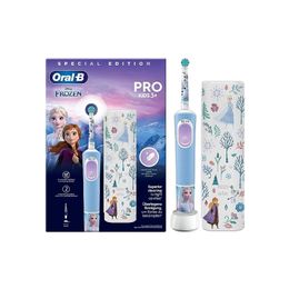 Oral-B Vitality Pro 103 Elektrische Zahnbürste Kids Frozen mit Reiseetui