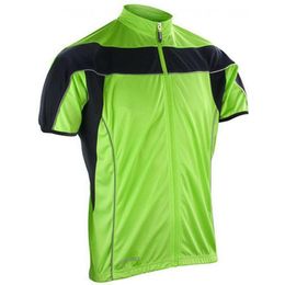 Spiro Trainingsshirt Mens Bikeshirt Full Zip Performance + COOL DRY Gewebe