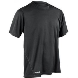 Spiro Trainingsshirt Mens Quick Dry Sport T-Shirt + Schnell trocknend