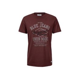 Tchibo T-Shirt - Bordeaux - Gr.: M