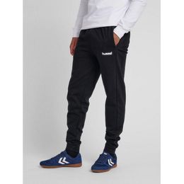 Hummel Jogginghose Jogginghose Basic Stretch Sweat Pants HMLGO 5142 in Schwarz