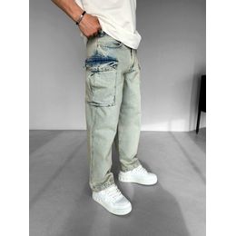 Abluka Bequeme Jeans LOOSE FIT CARGO JEANS
