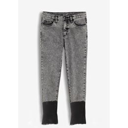 bonprix Skinny-Jeans mit Kontrastsaum